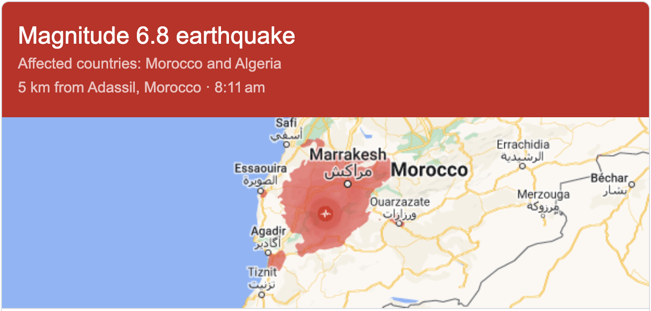 Emergency Response for Morocco - IHR